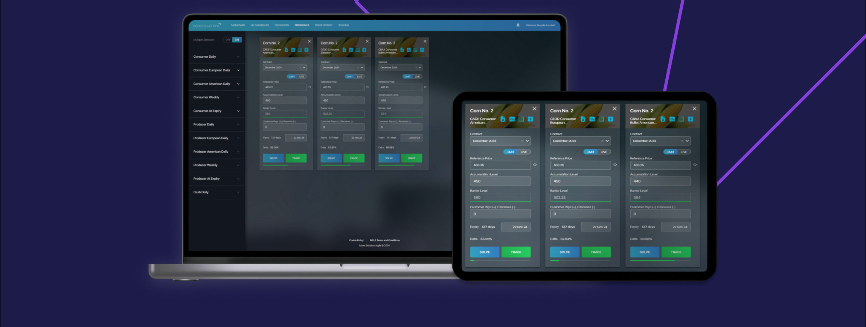 Bespoke Financial Derivatives | Marex Solutions